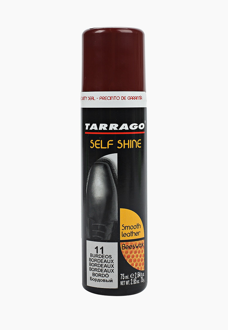 Крем для обуви Tarrago для блеска Self Shine, бордовый, 75 мл, цвет ...