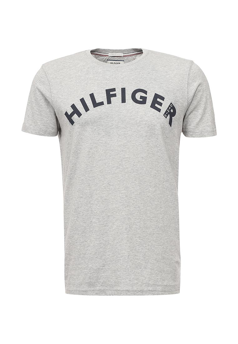 Футболка Tommy Hilfiger Denim, цвет: серый, TO013EMQLM26 — купить в ...