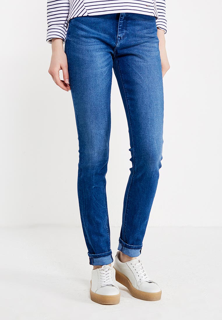 Джинсы Tommy Hilfiger Denim High Rise Skinny Santana, цвет: синий ...