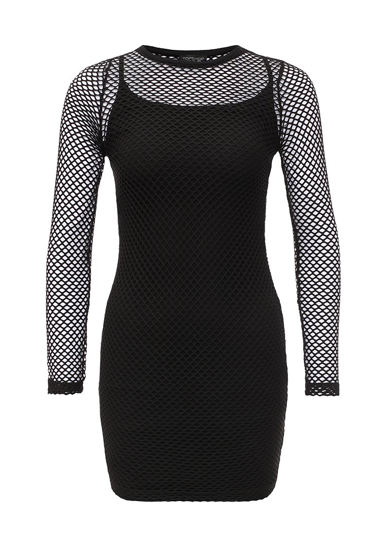 Платье Topshop, цвет: черный, TO029EWIKB08 — купить в интернет-магазине ...