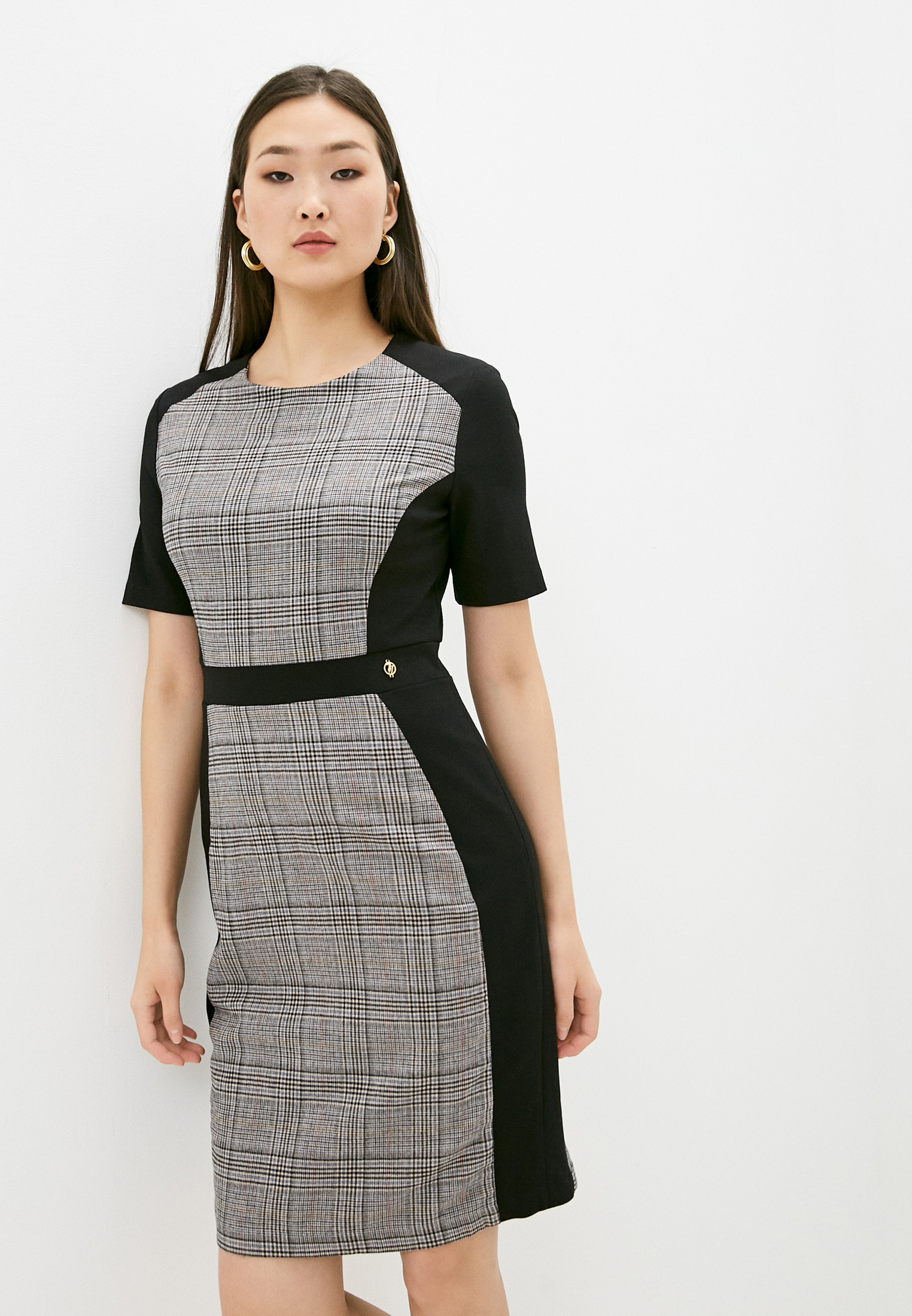 Платье Trussardi, цвет: серый, TR016EWLPME1 — купить в интернет ...