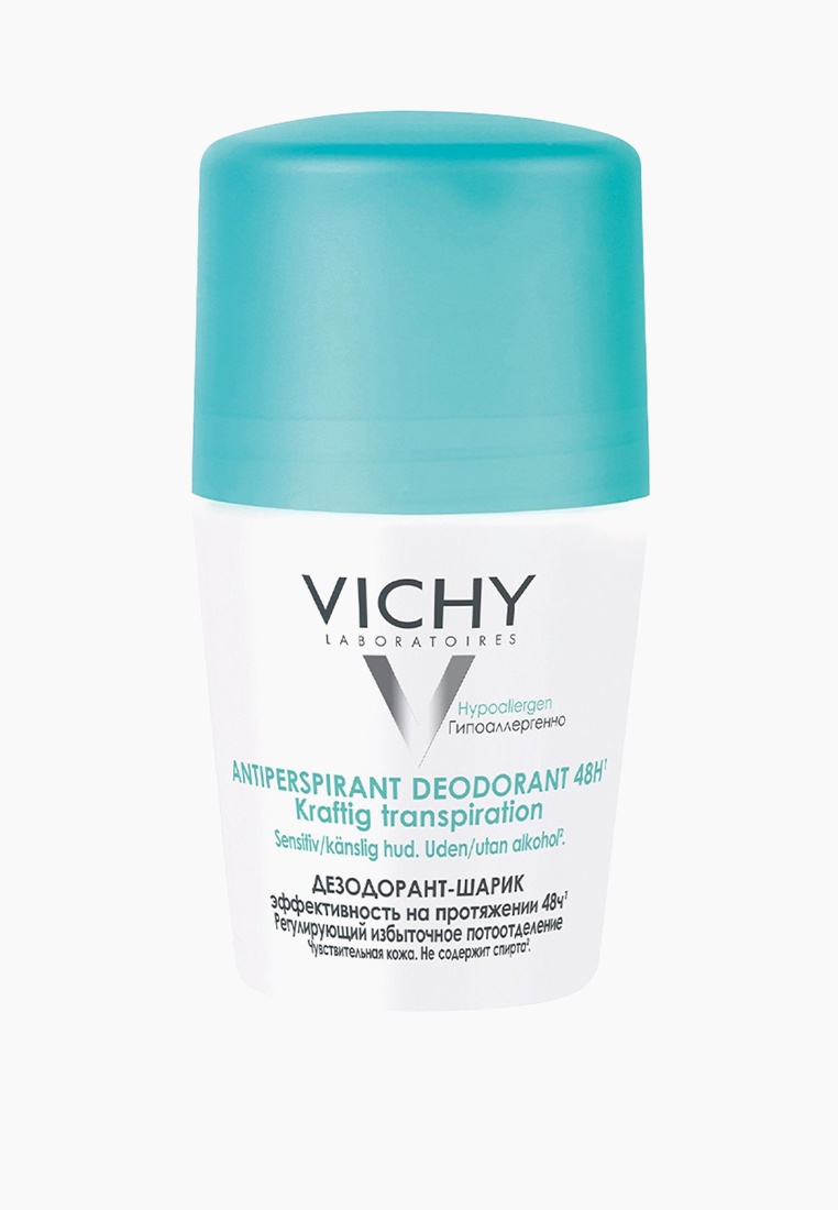 Дезодорант шариковый Vichy антиперспирант, против избыточного ...