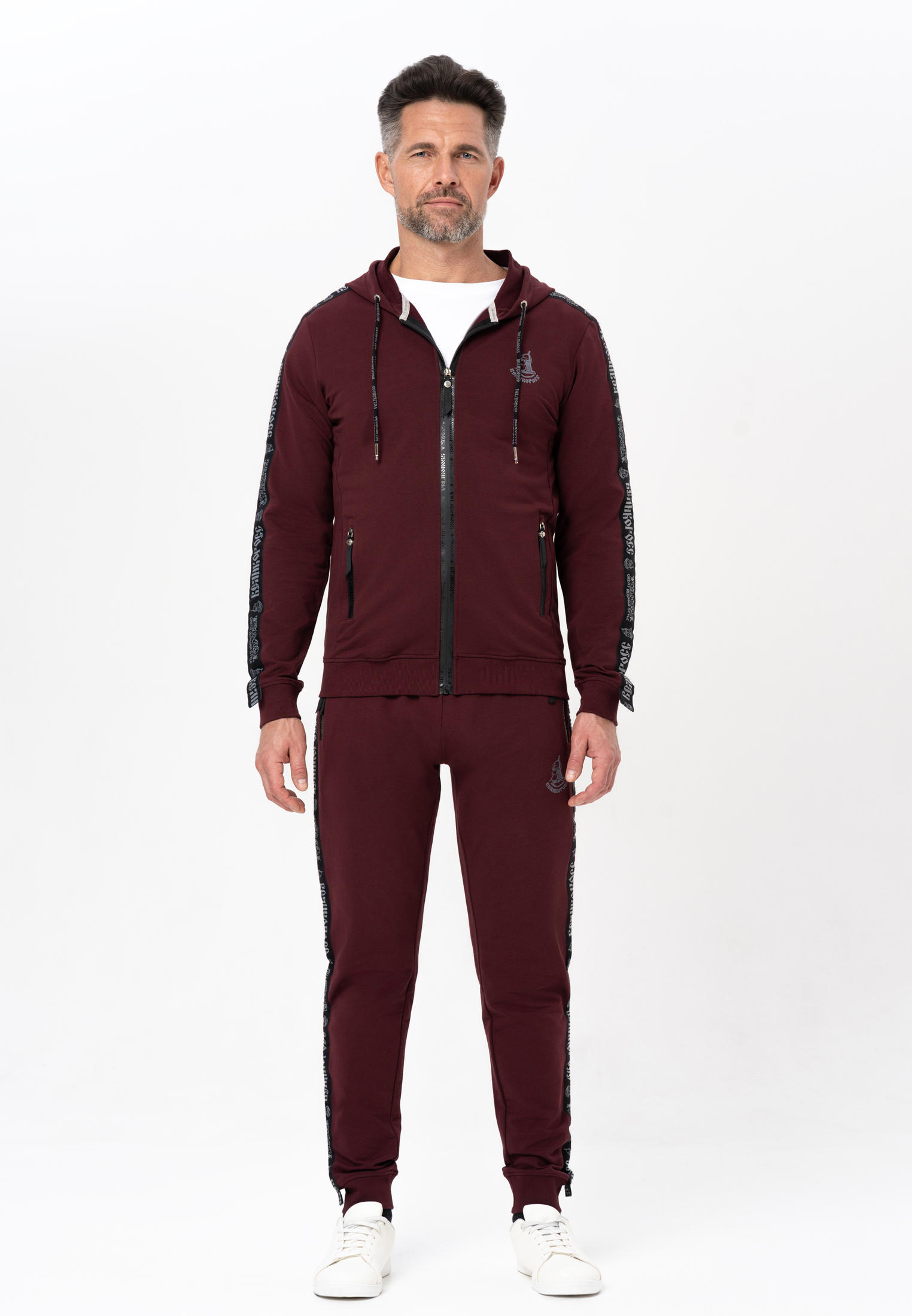 Костюм спортивный Великоросс, цвет: бордовый, XD001XM005HX — купить в ...