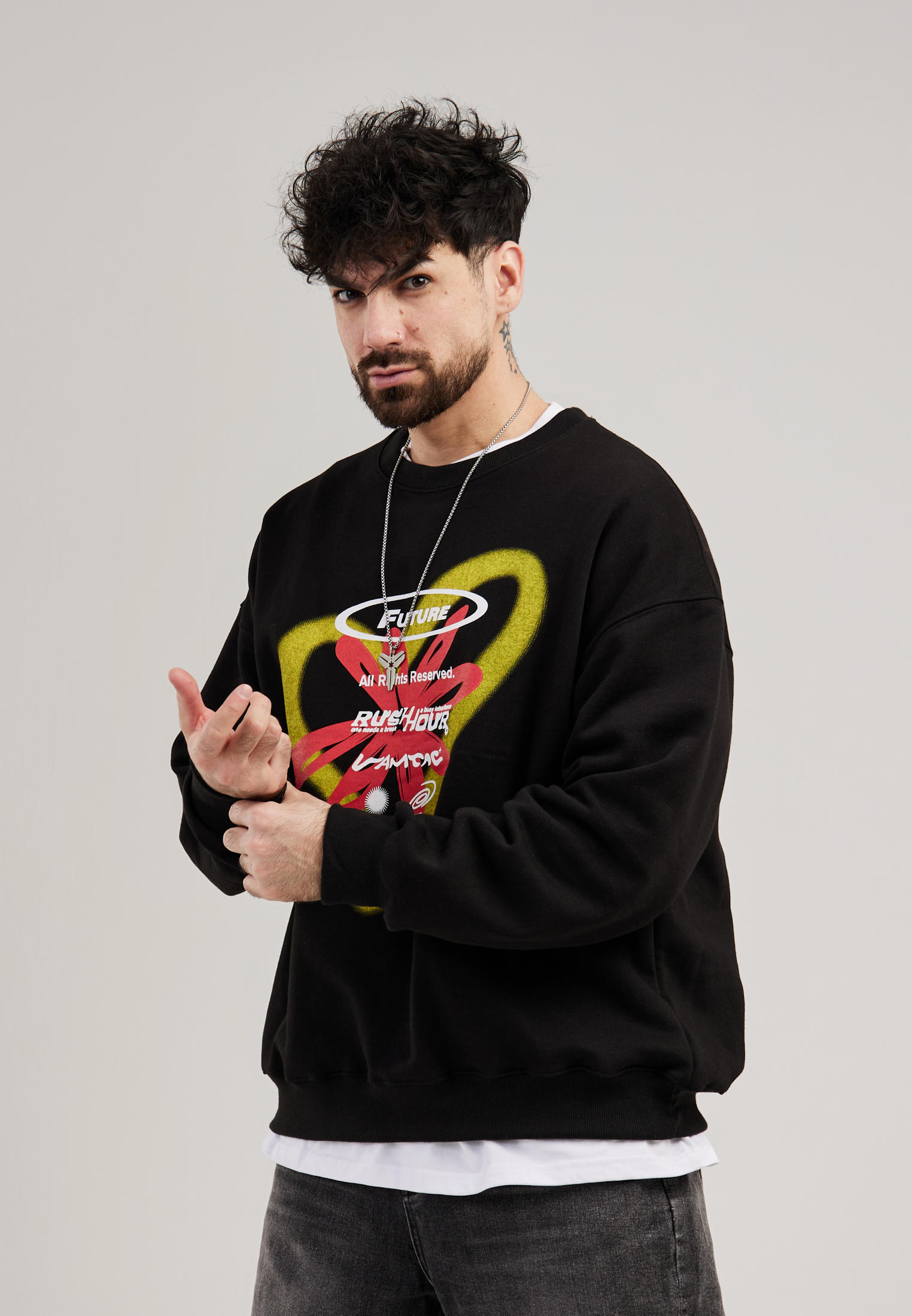 Свитшот Seventeen Nine, цвет: черный, XD001XM00EQ5 — купить в интернет ...