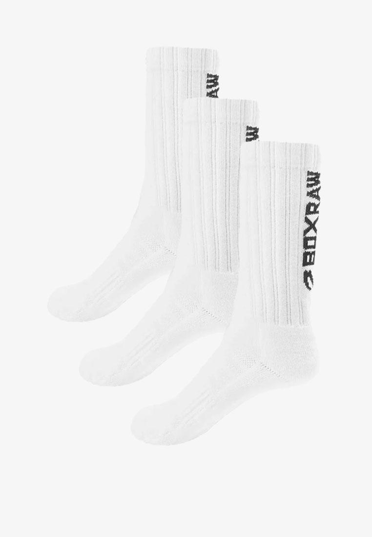 Носки 3 пары Boxraw Big Logo Crew Socks, цвет: белый, XD001XU004SZ ...