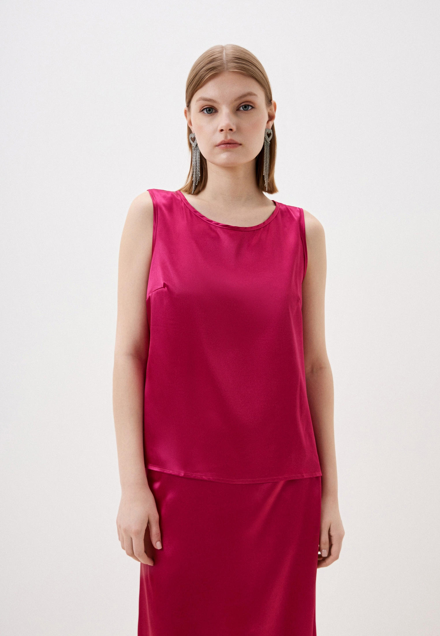 Топ Jull, цвет: фуксия, XD001XW00MH4 — купить в интернет-магазине Lamoda