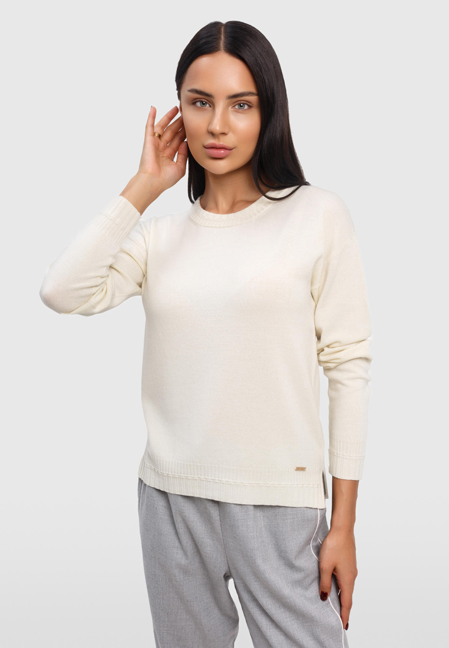 Джемпер Ареола, цвет: белый, XD001XW01E9Y — купить в интернет-магазине ...